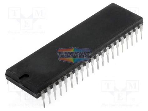 Pic18f4620 Ip Microcontroler Pic Memorie 64kb Sram 3968b Eeprom 1024b Tht