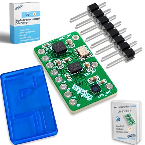 Sysrox 10dof Imu Accelerometer Gyroscope Magnetometer Barometer Icm42688 Mmc5983ma Lps22hb 10