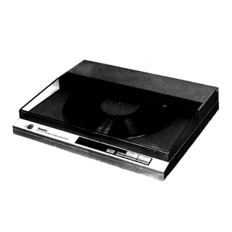 Technics Sl Ql5 Service Manual Pdf Download Manualslib