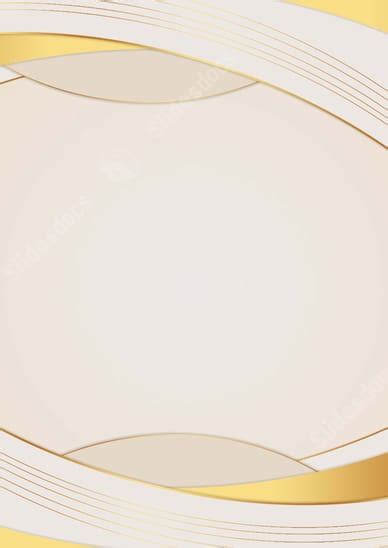 Texture Of Gold Line Business Page Border Background Word Template And