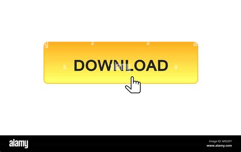 Download Web Interface Button Clicked With Mouse Cursor Orange Color