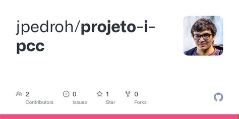 GitHub Jpedroh Projeto I Pcc