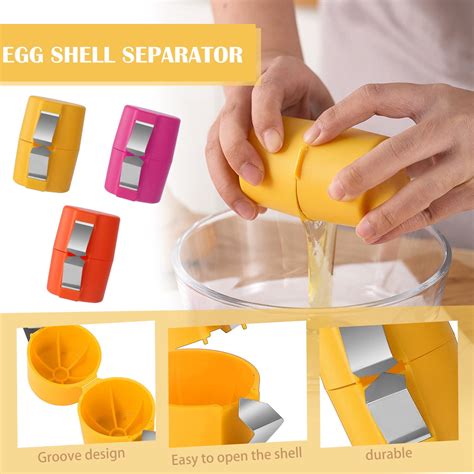 Egg Shell Opener 2024 Upgrade Egg Cracker Tool For Raw Eggs Handheld
