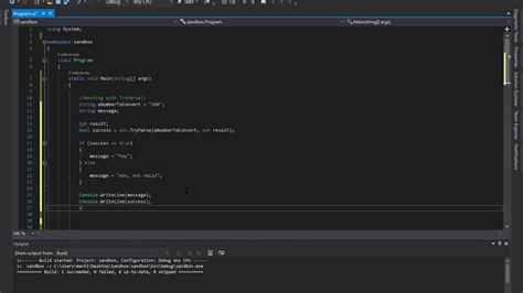 Using Tryparse Youtube