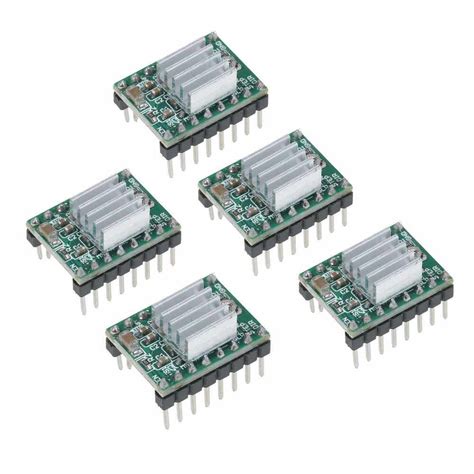 5pcs A4988 Stepper Motor Drive Module Step Motor Driver Plate Driving