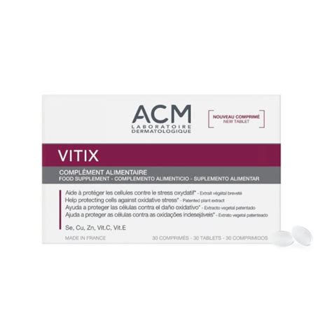 ACM VITIX comprimés COMPLÉMENT ALIMENTAIRE