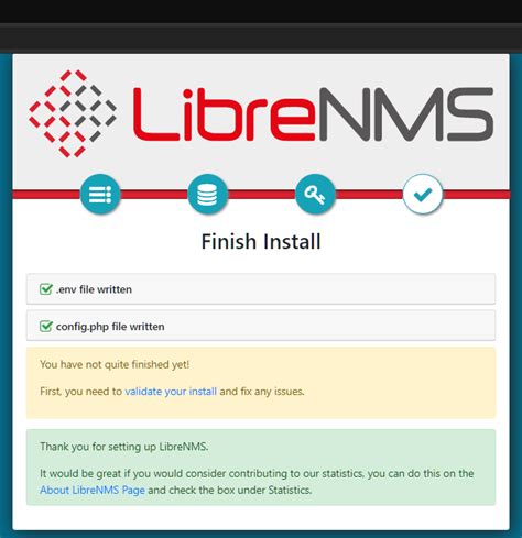 Centos Librenms 설치 하기 설치 후 Gui 세팅