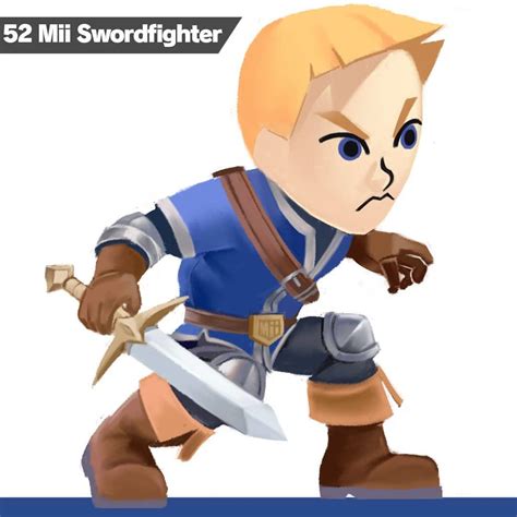 Nintendo Mii Swordfighter Amiibo Super Smash Series For Wii U Ubicaciondepersonascdmxgobmx