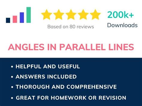 Angles In Parallel Lines Teaching Resources