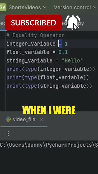 How To Use The Equality Symbol In Python Shorts Coding Pythonprogramming Youtube