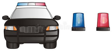 Police Car And Sirens Stock Illustration Illustration Of Order 91229534