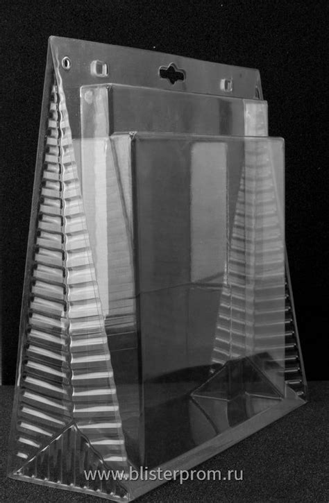 Упаковка из прозрачного пластика — заказать в компании «Блистерпром