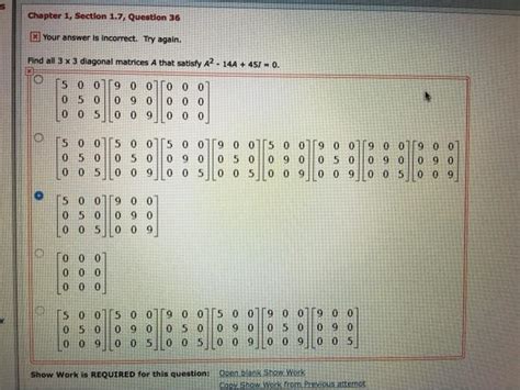 Solved Chapter 1 Section 1 7 Question 36 Your Answer Is