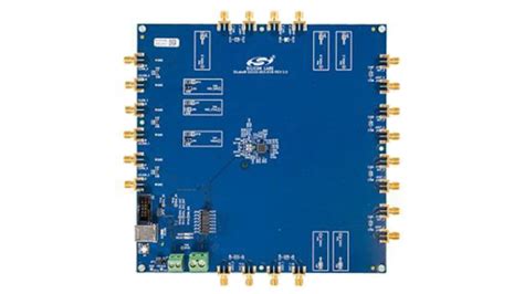 Silicon Labs Si5332 8ex Evb Clockbuilder Pro Clock Generator Evaluation Board For Si5332 Rs