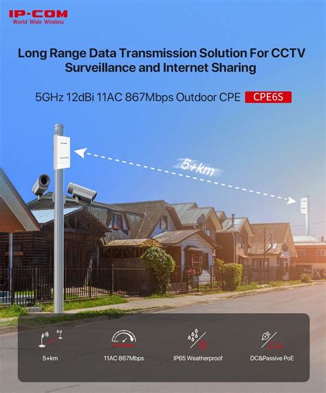 cpe6s ipcom microstation outdoorcpe 5kmoutdoorcpe