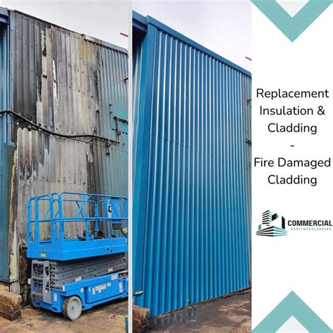 Repairing Fire Damaged Cladding To Match The Existing Materials Is