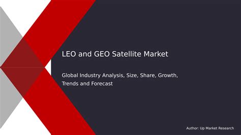 Leo And Geo Satellite Market Report Global Forecast To 2028 Up