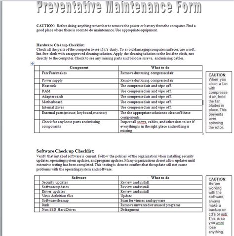 Computer Maintenance Final Assignment