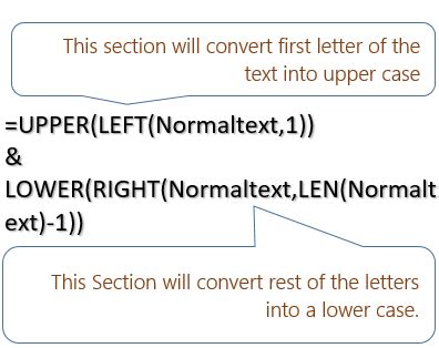 How To Convert Any Case To Sentence Case In Excel Formula