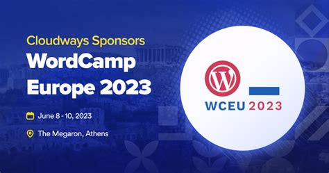 Cloudways Sponsor Wordcamp Europe 2023