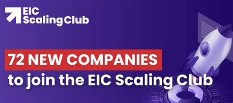 72 New Scaleups Join The Eic Scaling Club Which Aims To Turn 20 Of Its Members Into Unicorns
