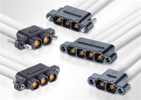 High Power Connectors Deliver New Mating Variants Electronic Products And Technologyelectronic