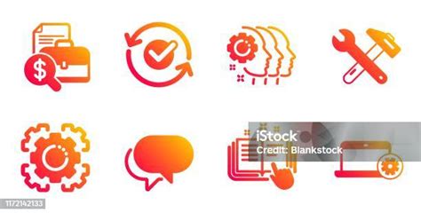Seo 기어 기술 문서 및 직원 팀워크 아이콘 집합입니다 벡터 기어 기계 부분에 대한 스톡 벡터 아트 및 기타 이미지 기어 기계 부분 노트북 마케팅 Istock