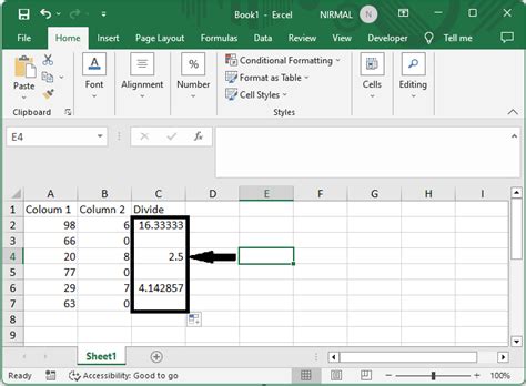 How To Remove Divide By Zero Errors Div0 In Excel