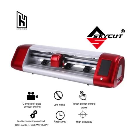 New Skycut Cutting Plotter C16 Easy Detect Marking Mesin Potong Sticker Fast Cutting Sticker