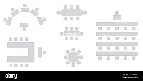 Wedding Seating Plan Element Conference Banquet Seminar Classroom Interior Conference Hall And