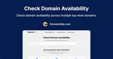 Check Domain Availability Free Domain Lookup