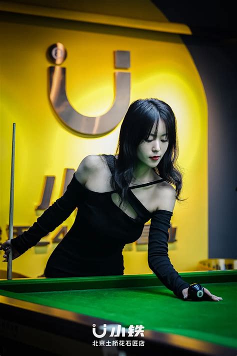 小铁台球 美女助教（土桥花石匠店） 花瓣网
