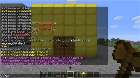 Minecraft Bukkit Plugin World Guard Protect Landregions How To Use Commands Youtube