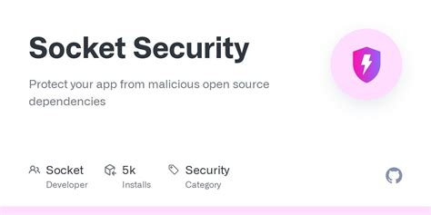 Socket On Linkedin Socket Security Github Marketplace