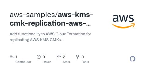 github aws samples aws kms cmk replication aws cloudformation add