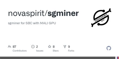 GitHub Novaspirit Sgminer Sgminer For SBC With MALI GPU