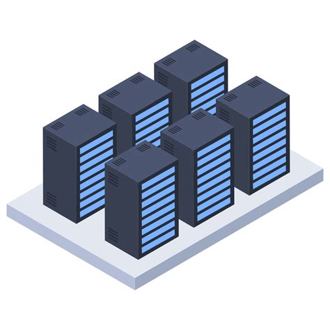 Data Center Data Network Machine Room Network Server Rack Server Room Icon Download On