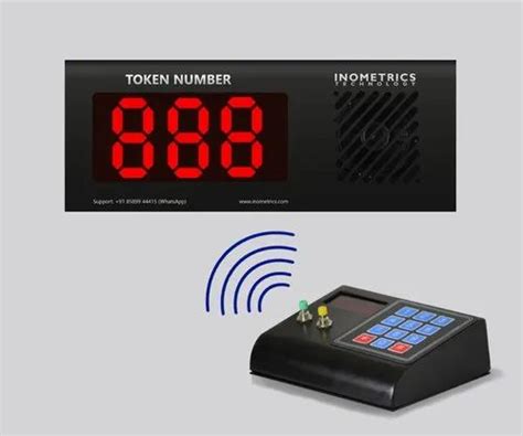 wireless token calling system for queue management at rs 5999 in
