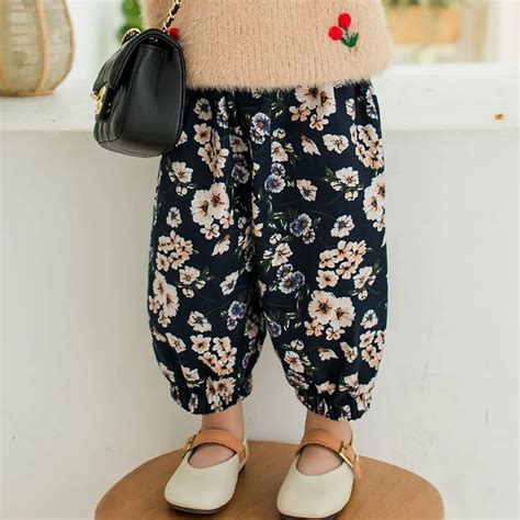 Длинные штаны для маленьких девочек дизайн штаны шаровары для девочек весна осень длинные