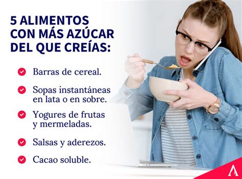 5 Alimentos Con Alto Contenido De Azúcar Aprende Institute