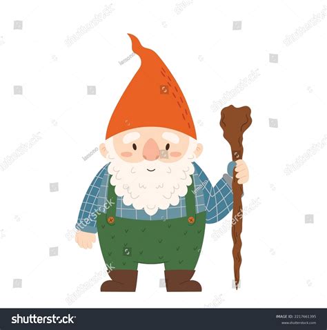 Cute Elf Fairy Tale Character Design Stock Vector Royalty Free