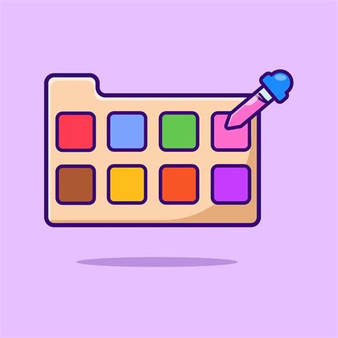 Premium Vector Color Swatch Icon Vector Illustration