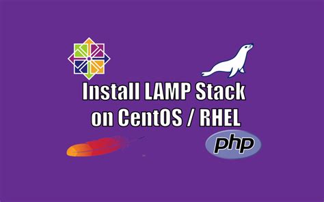 How To Install Lamp Stack In Centos 8 Rhel 8 Techsphinx