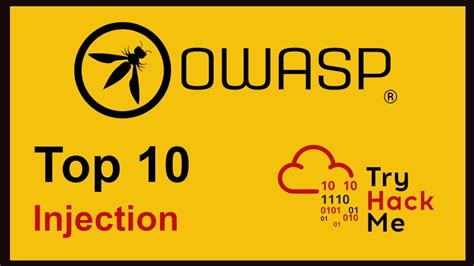 Tryhackme Owasp Top10 Injection Italiano Youtube