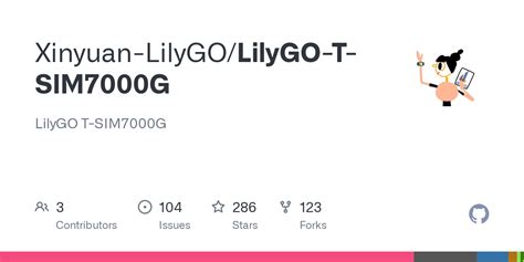Lilygo T Sim7000g3dfilet Sim7000g608stp At Master · Xinyuan Lilygolilygo T Sim7000g · Github