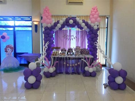 Sofia The First Decoration Dekorasi Balon Balon Dekorasi