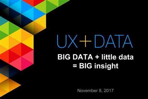 ux data big data little data big insight prickett media