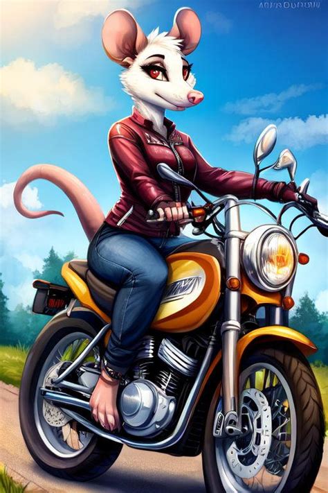 Anthro Female Opossum Riding M 2 By Doomturtle1 On Deviantart