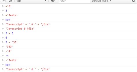 Js Operadores Unários