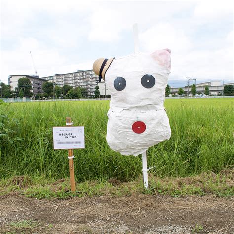 No 6 畑をまもるよ りんごねこ 中新田かかしまつり